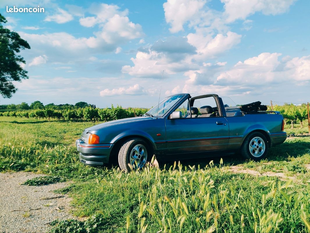 Ford escort xr3i cabriolet mk4 - Voitures