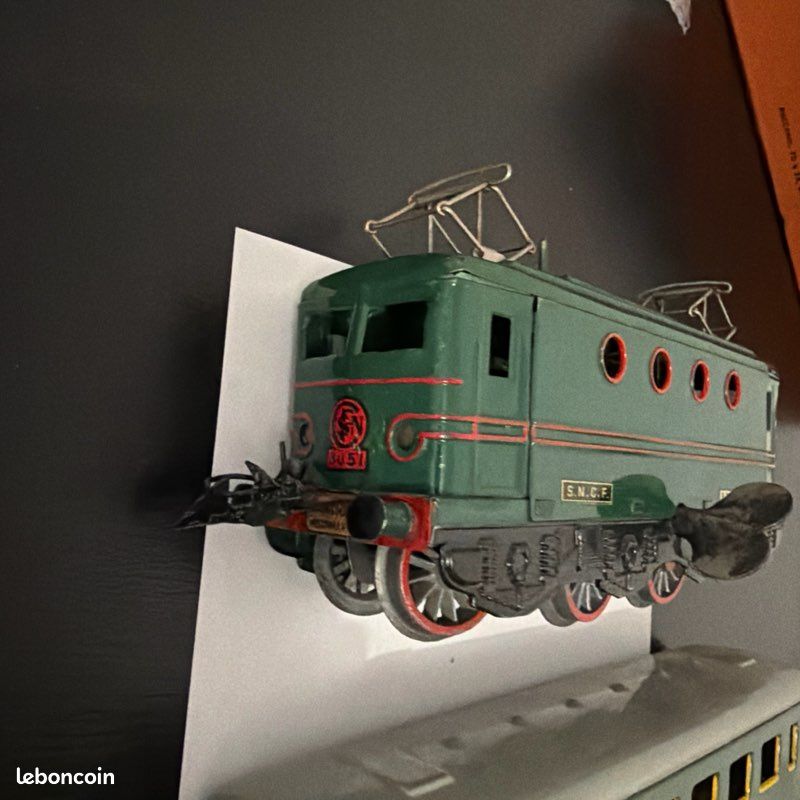 Loco BB 8051 Hornby O + 2 Wagons - Collection