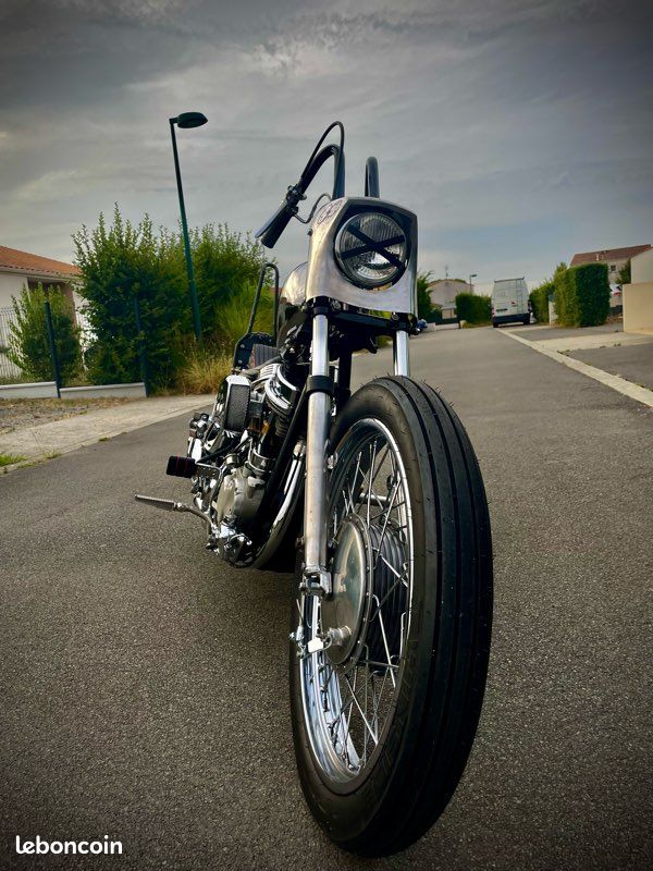 Panhead neuf chopper Harley Davidson - Motos