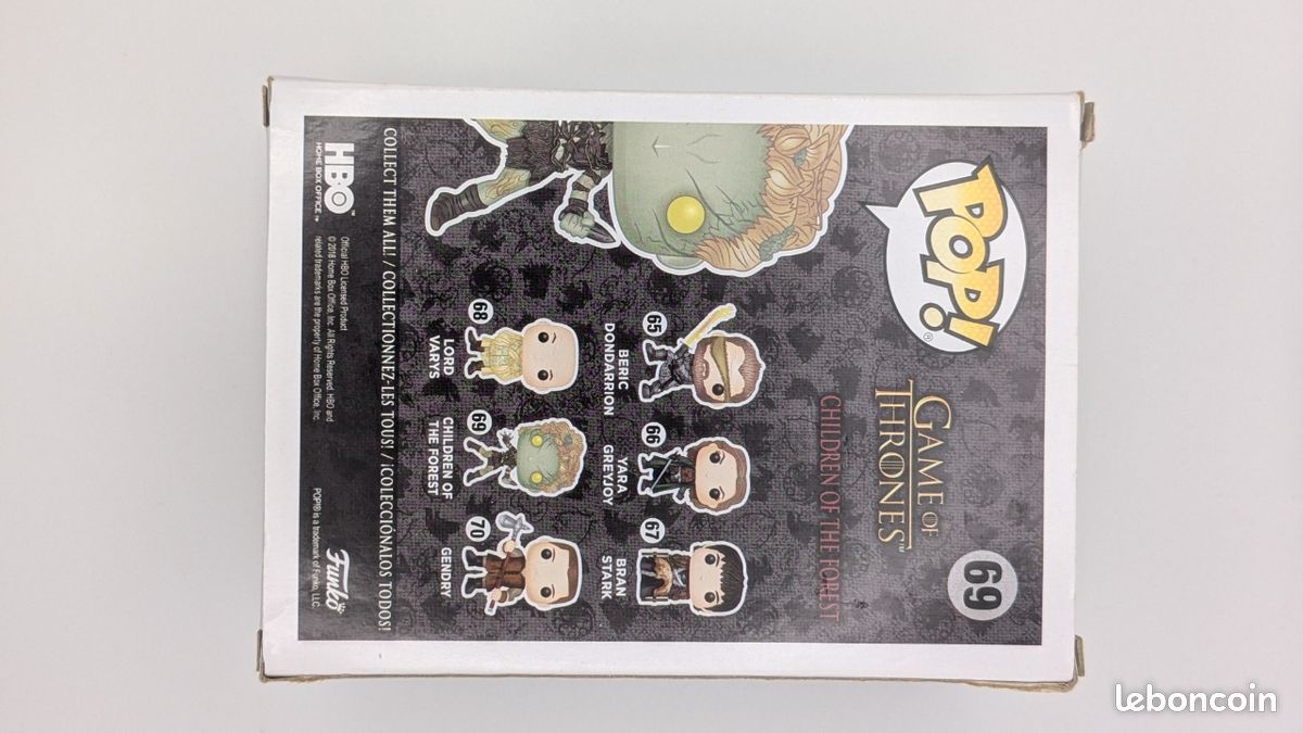 Figurines Funko Pop 69 Game of thrones children of the forest - Jeux ...