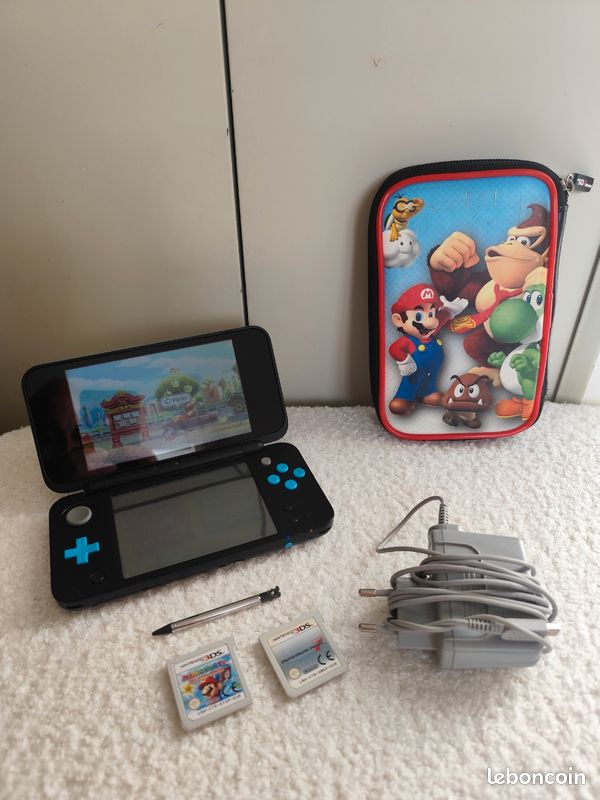 New Nintendo 2DS XL 3DS + 3 jeux - Consoles