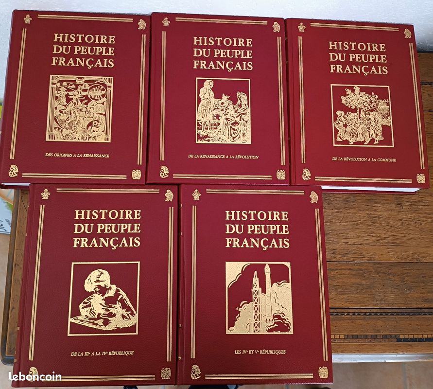 Collection de livres histoire du peuple français - Collection