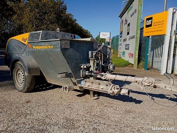 Machine à projeter d'occasion - BTP - Chantier gros-oeuvre - leboncoin