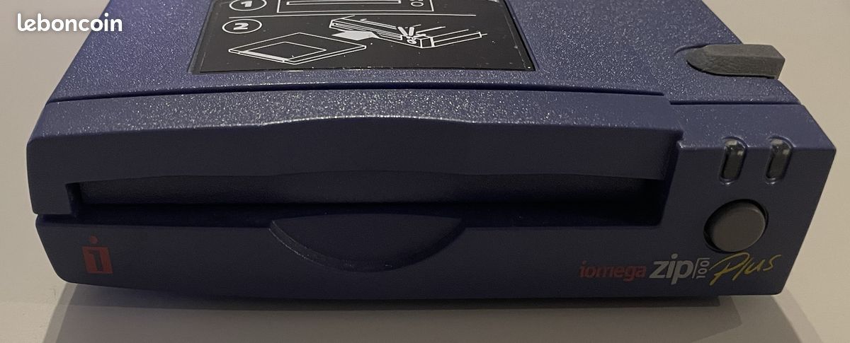 Lecteur Iomega Zip 100 plus Parallèle et SCSI + 5 cartouches Zip 100 Mo ...