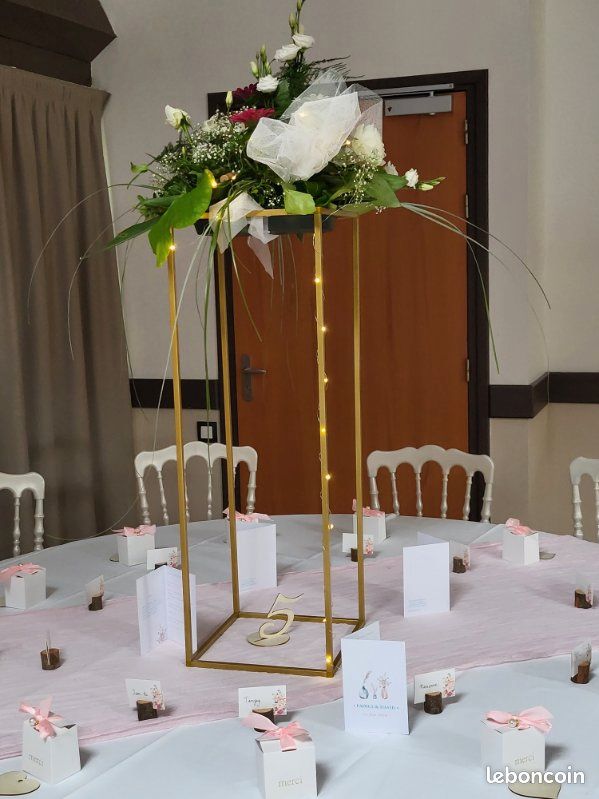 Support de table mariage - Décoration