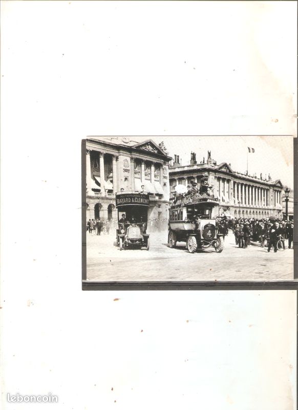 CARTE POSTALE PARIS PLACE de LA CONCORDE - Collection