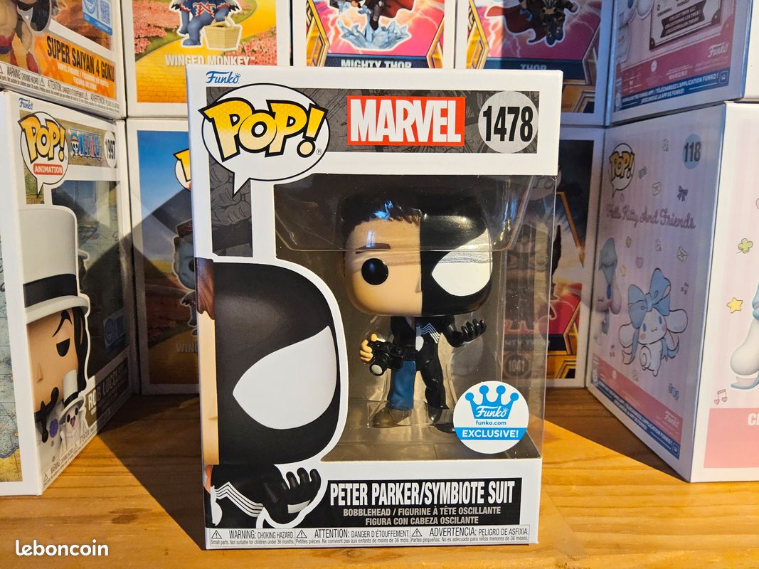 Funko pop 1478 Peter Parker / Symbiote Suit edition exclusive - Collection