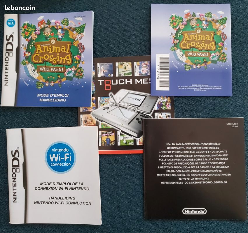 Jeu Nitendo DS Animal Crossing Wild Word - Jeux vidéo