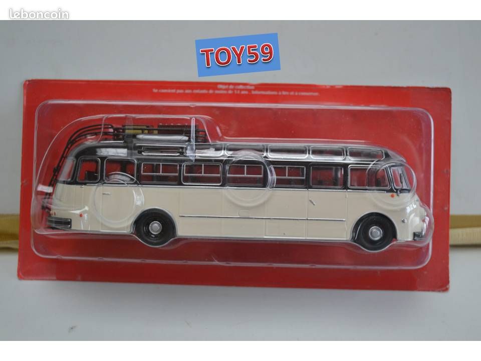 AUTOBUS / AUTOCARS ISOBLOC 648 DP de 1955 - 1/43e - Collection