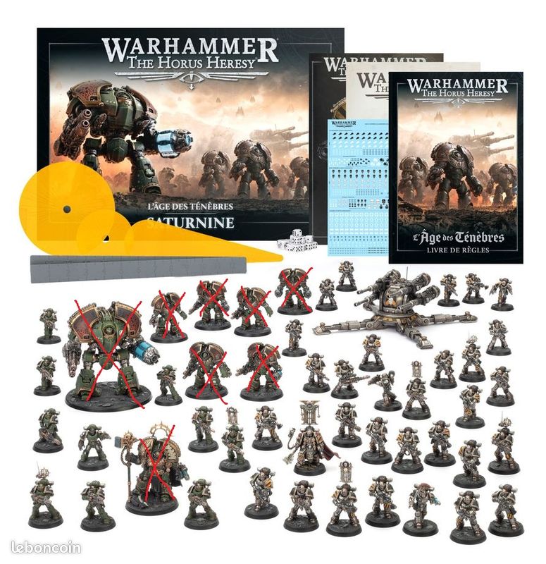 Warhammer - Horus Heresy - 30/40k - Age of Darkness -Saturnite - Modélisme