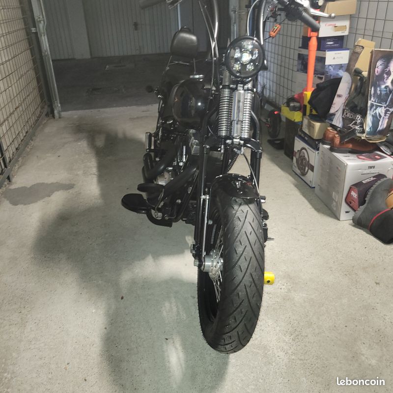 Softail Springer Cross Bones garantie 2 ans - Motos