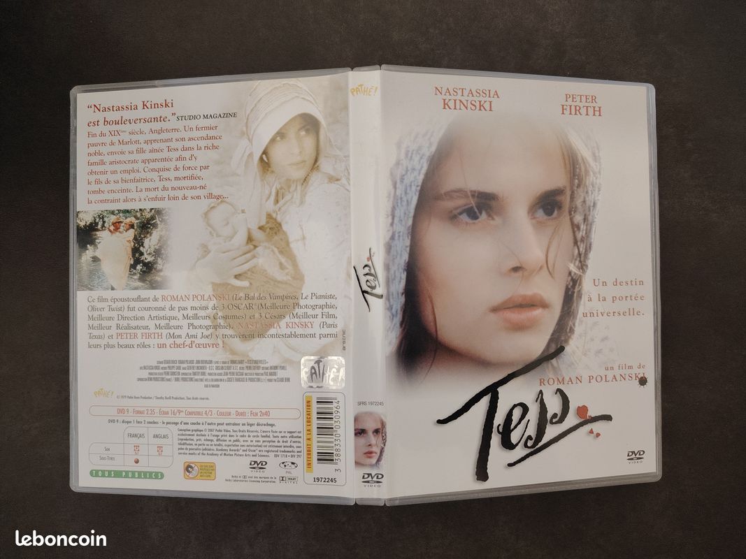 DVD ... TESS ... Nastassia KINSKI, Peter FIRTH / Roman POLANSKI - DVD ...