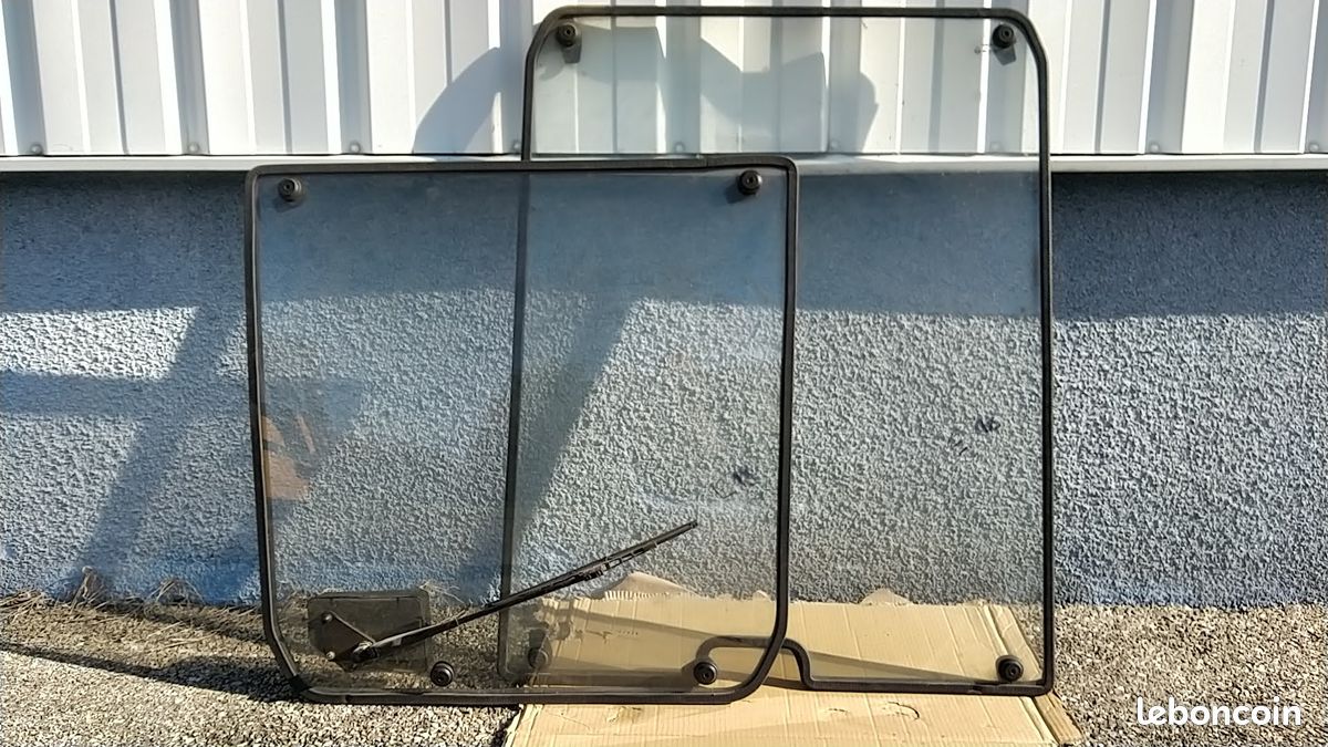 2 vitres: parebrise , vitre arrière et moteur d'essuie-glace Fenwick ...