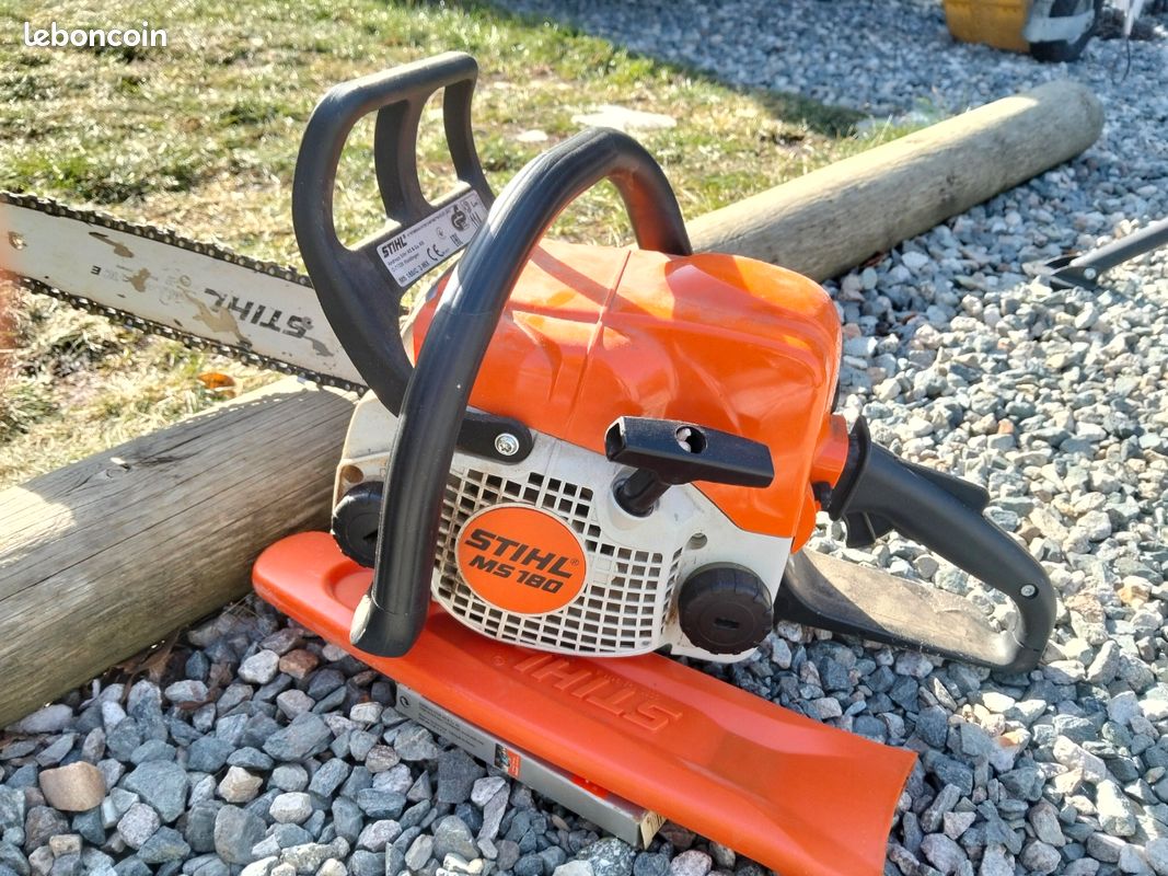Tronçonneuse sthil ms 180 +accessoires - Bricolage
