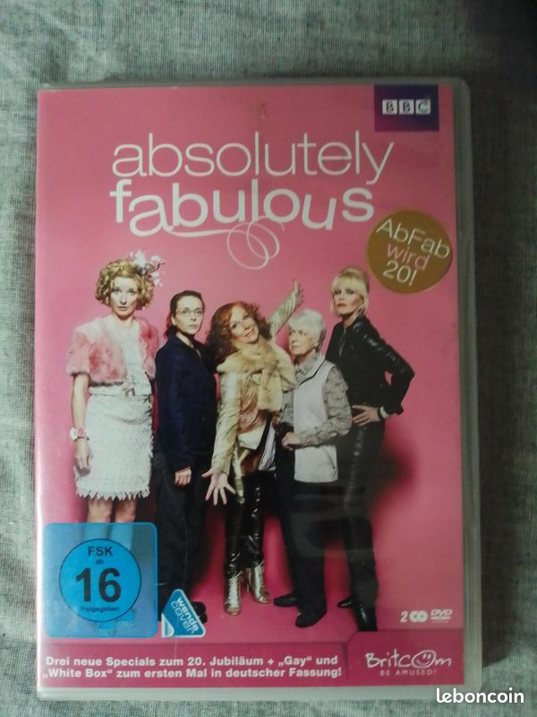 Jennifer saunders et joanna lumley rare coffret 2 dvd "absolutely ...