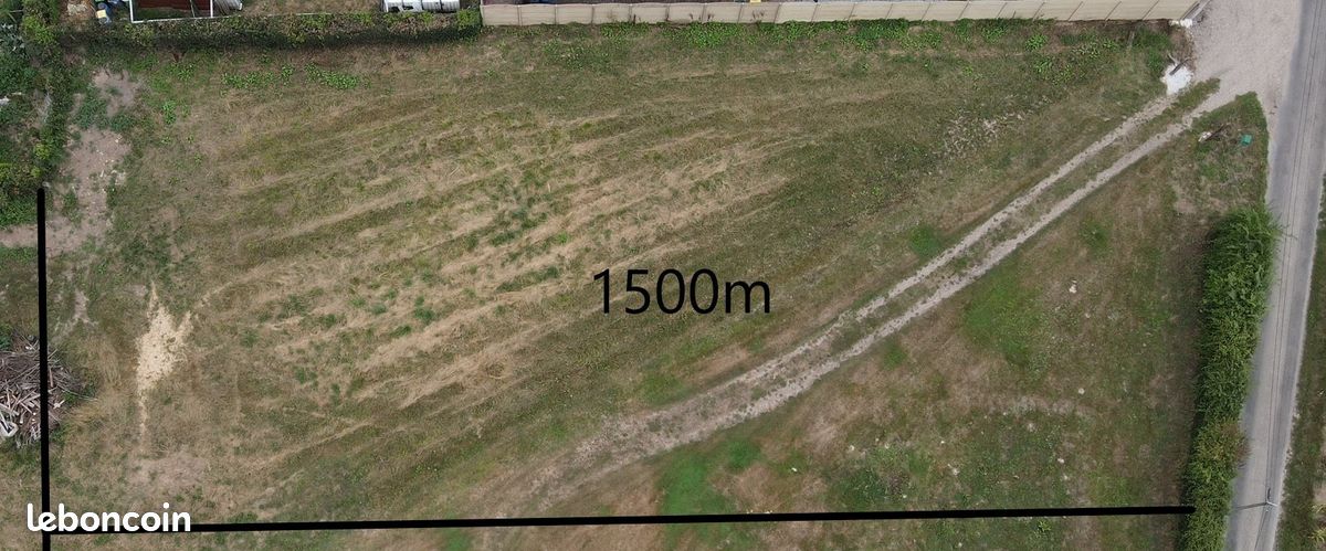 Terrain 1500m2 constructible - Ventes immobilières