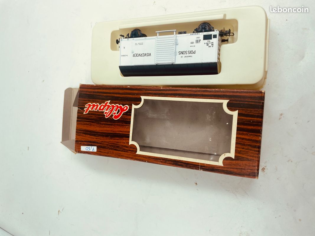 LILIPUT 227 91 WAGON SNCB frigo poissons - Modélisme