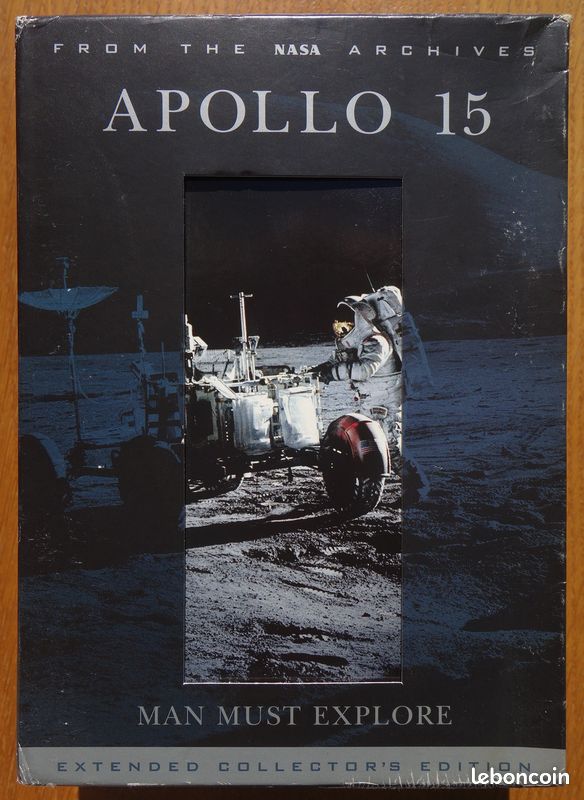 RARE Coffret DVD Apollo 15. Man Must Explore - DVD - Films