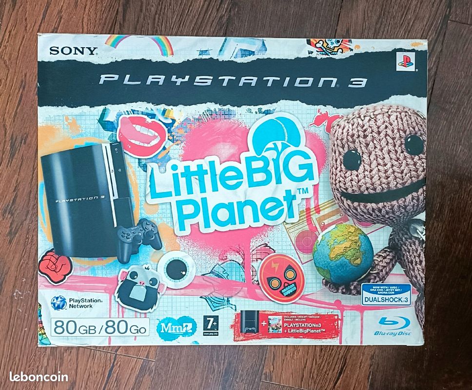 PlayStation 3 pack LittleBigPlanet complet et en boite - Consoles