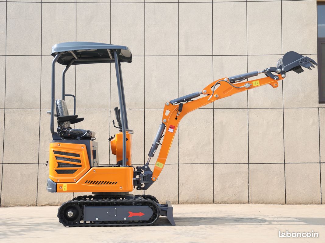 Mini Pelle Neuve 1.2T - KUBOTA - 3 GODETS - Meilleur Tarif - BTP ...