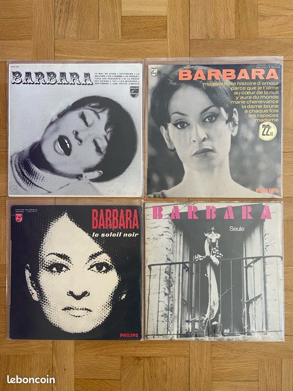 Barbara lot de 4 albums vinyles 33 tours - CD - Musique
