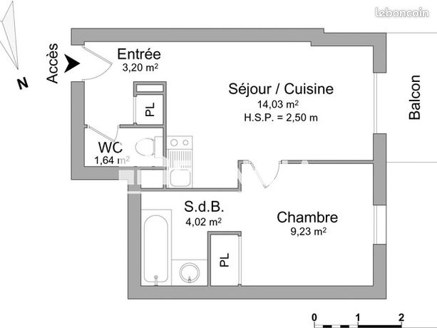 Location appartement 2 pièces Le Mans Université - Annonce A Vendre A Louer