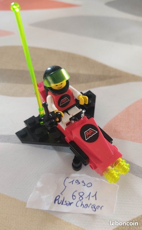 LEGO Legoland lot 6 véhicules Space 6811 6833 6835 6877 3013 - Jeux ...