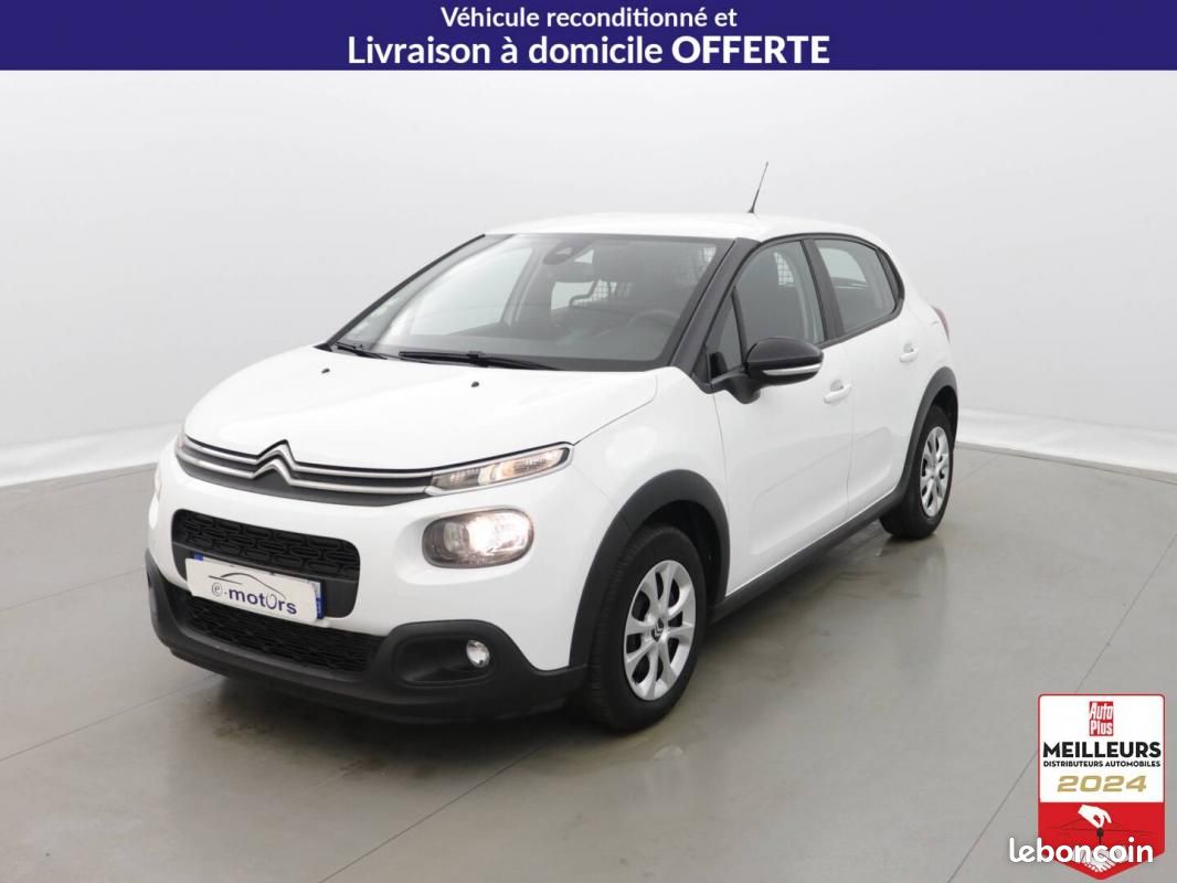 Citroën C3 Société BlueHDI 100 Feel NAV +PDC AR - Utilitaires