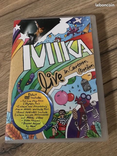 Mika live in cartoon motion en dvd - DVD - Films