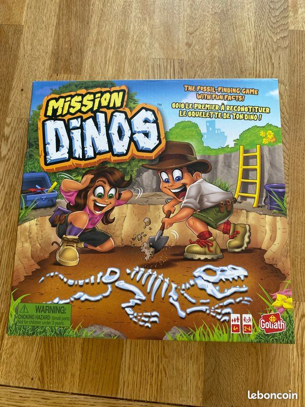 Mission Dinos jeu de société enfant Neuf goliath dinosaures - Jeux & Jouets