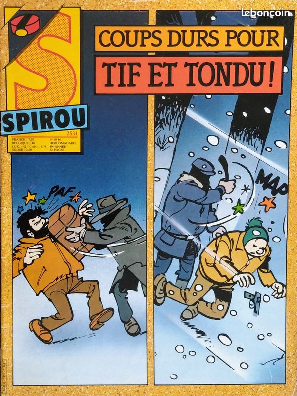 Spirou 2531 Octobre 1986 - Collection