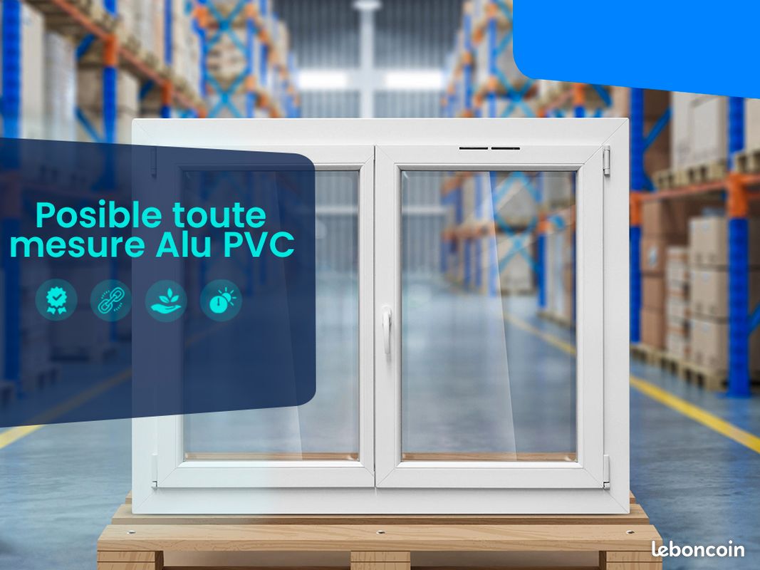 Fenetre disponible en PVC & ALU ⁮⁭⁪‌⁠‌ ‍⁠⁢ ⁠‍⁢ - Bricolage