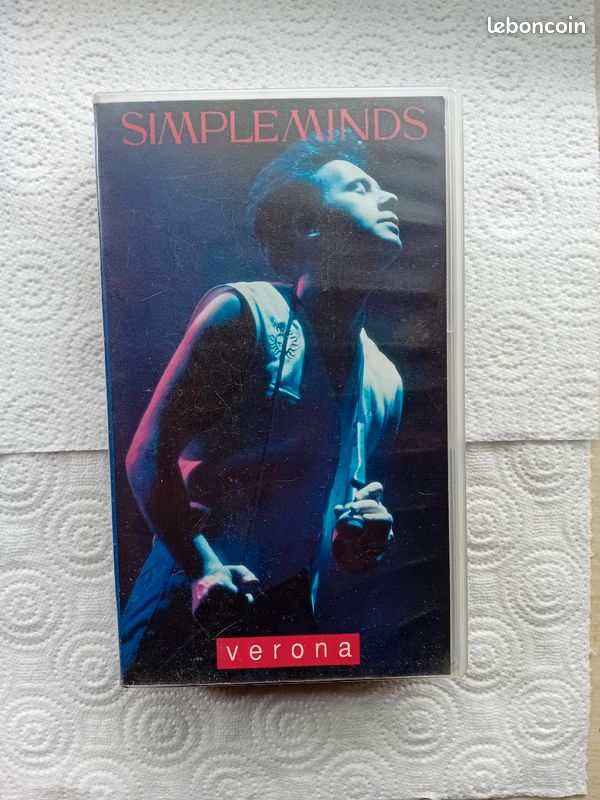 VHS Simple Minds "Verona" - DVD - Films
