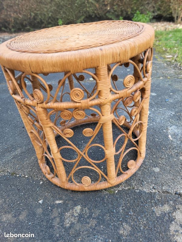 Table osier - Décoration