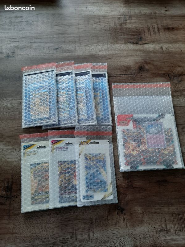 Pokemon protection booster blister, tripack : écarlate et violet épée ...
