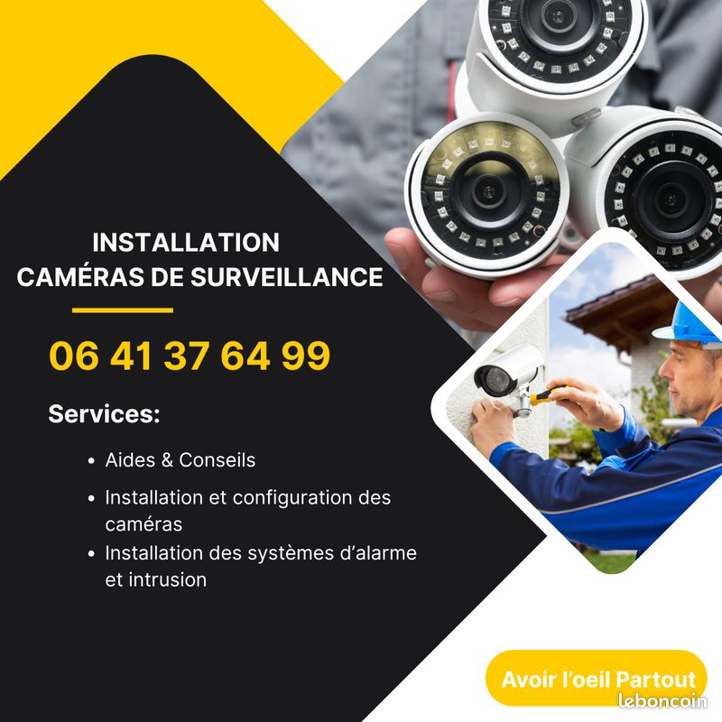 Installation de caméras de surveillance – Vente & pose – Service ...