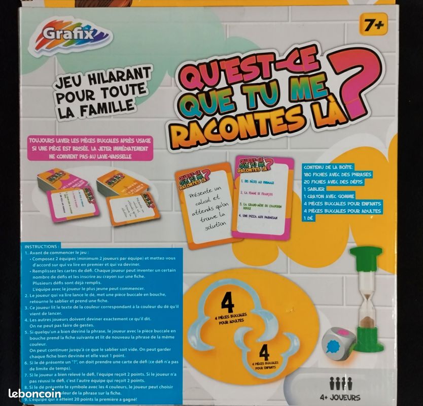 Jeu hilarant Qu'est ce que tu me racontes là ? - Jeux & Jouets