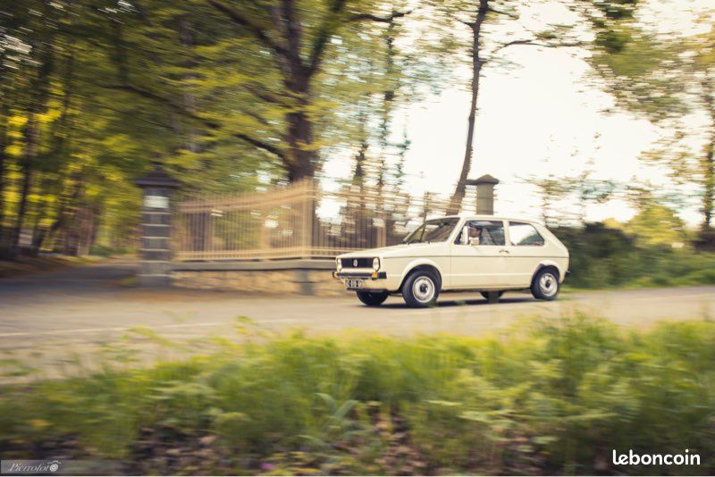 Golf 1 swallowtail 1974 - Voitures