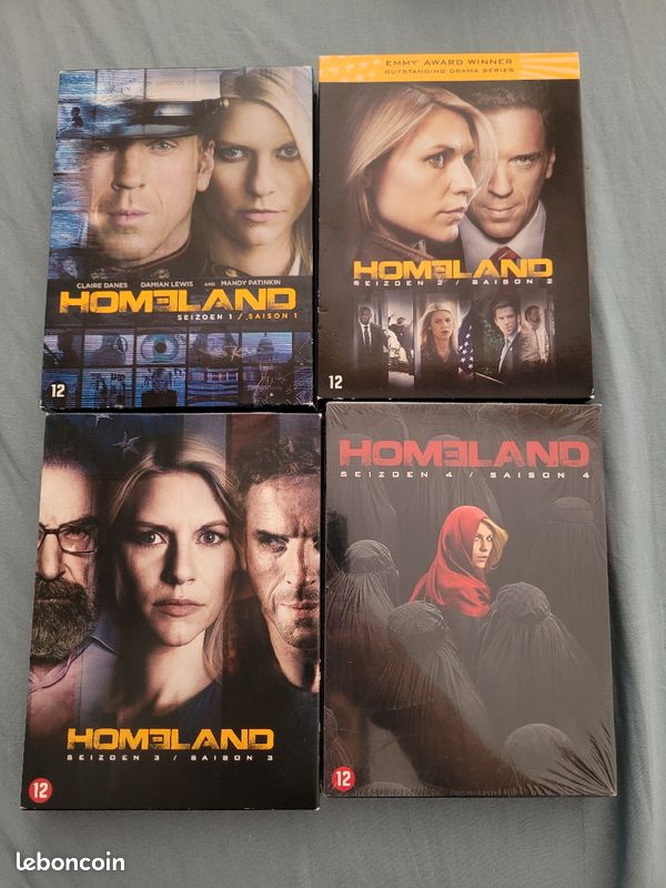 Homeland Saison 1 à 4 - DVD - Films