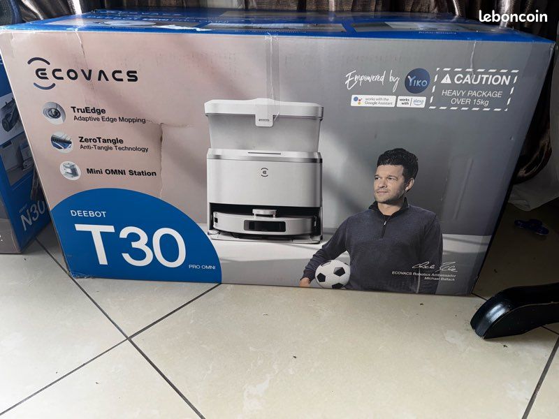 Robot aspirateur t30 omni - Électroménager