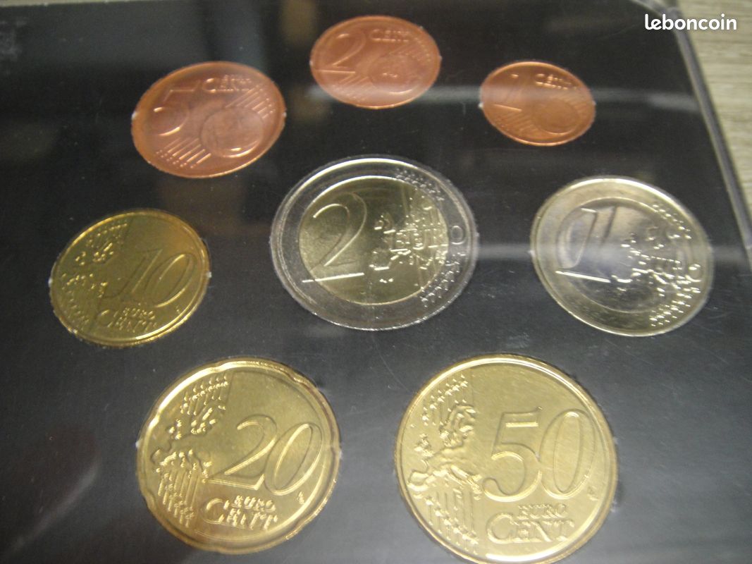 Lot Coffrets Monnaies euros - Collection