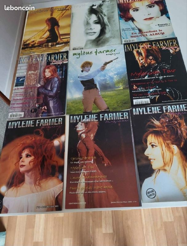 Lot de 23 magasine mylene Farmer - Collection