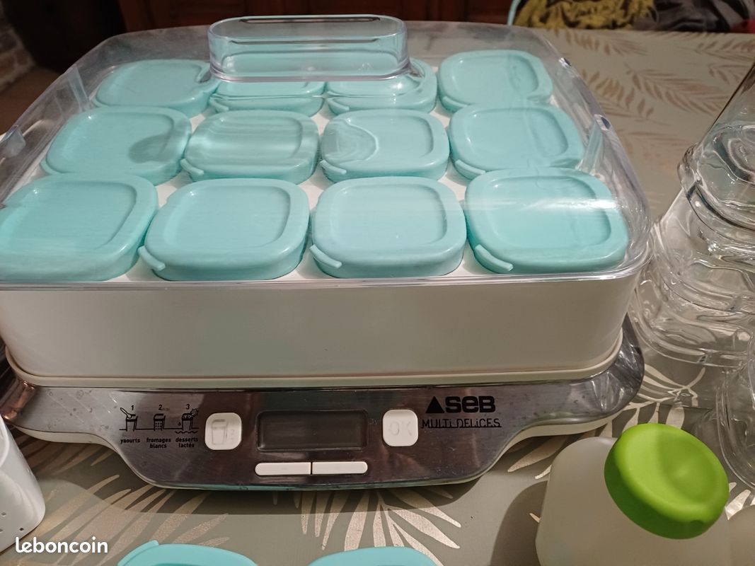 Yaourtière SEB multi délices 12 pots - Électroménager