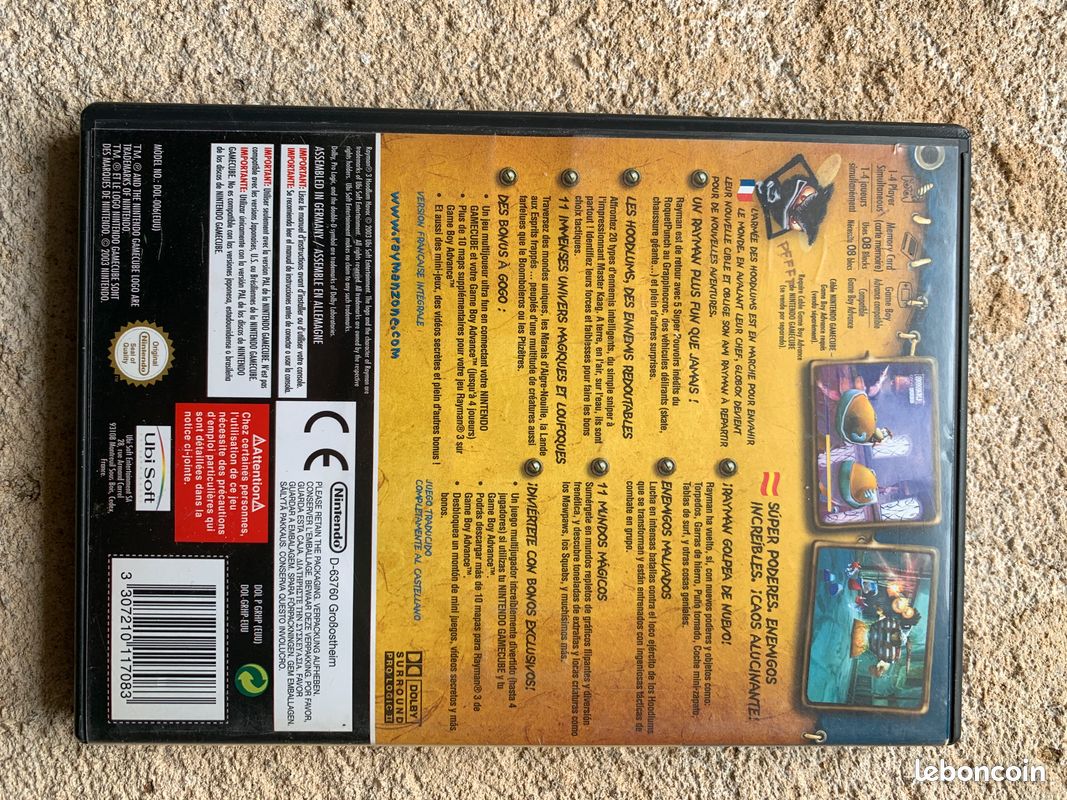 Rayman 3 - Gamecube - Jeux vidéo