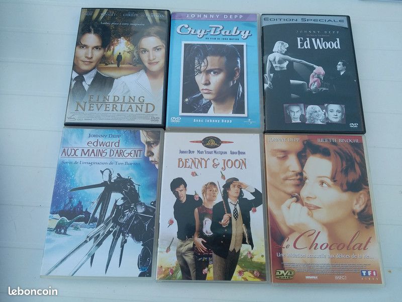 Lot 6 DVD Johnny Depp - DVD - Films