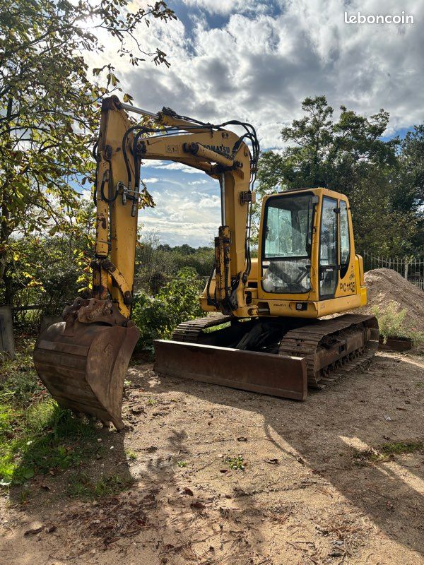 Komatsu PC 110 - BTP - Chantier gros-oeuvre
