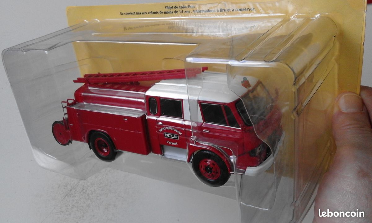 01 - LE FOURGON-POMPE TONNE BERLIET SUR CITROEN TYPE PY BELPHEGOR ...