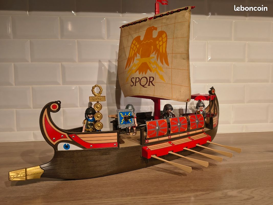 Playmobil bateau romain - Jeux & Jouets