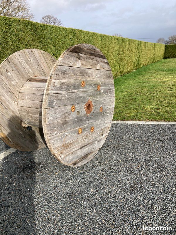 Bobine en bois - Décoration