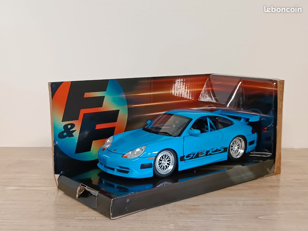 Porsche 911 GT3 RS 2010 Bleu Fast and Furious 1/24 Jada Toys 33667 ...